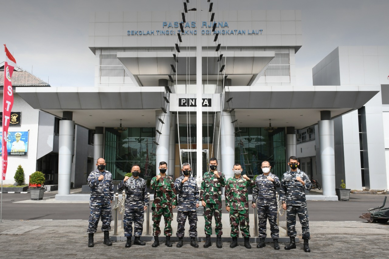 STTAL Menerima Kunker Litbang Asro Srena TNI AD | Paradigma Indonesia