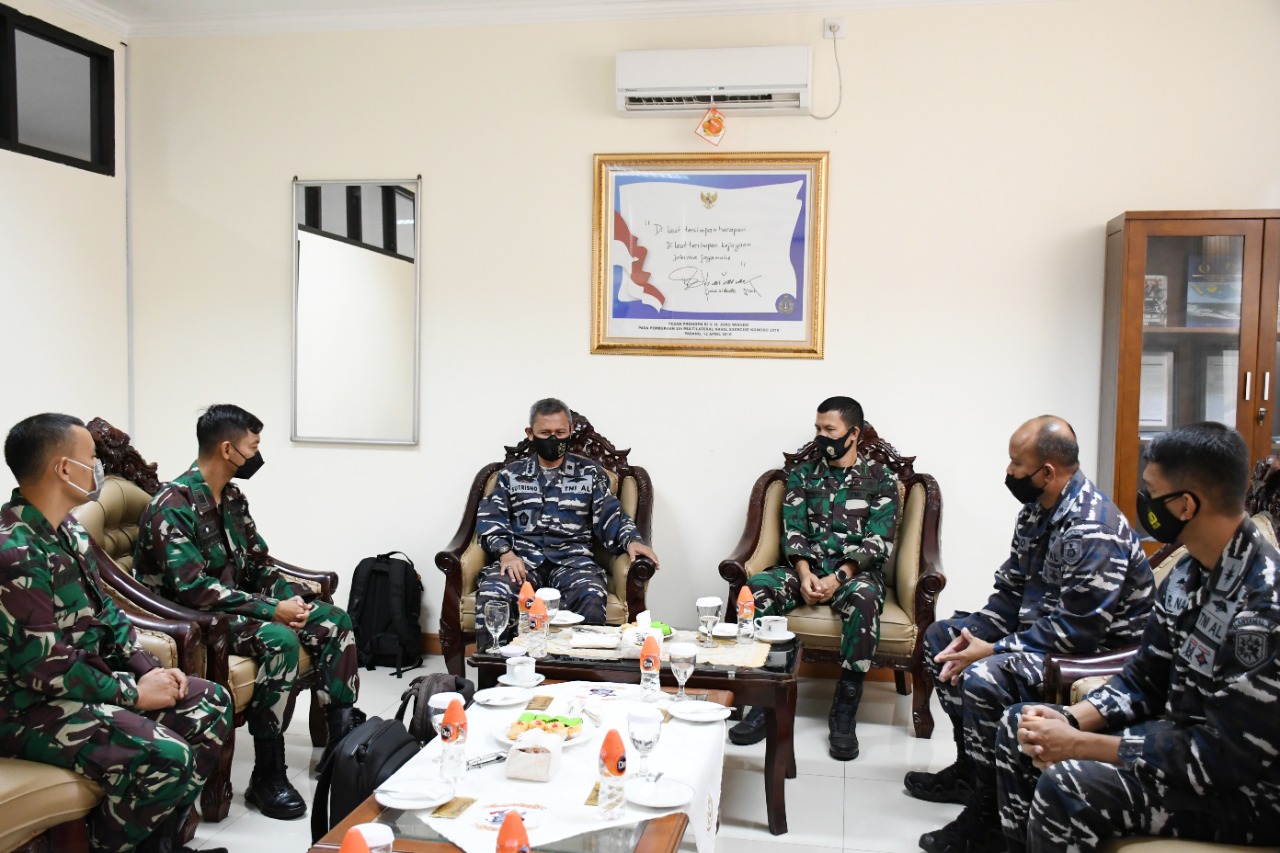 STTAL Menerima Kunker Litbang Asro Srena TNI AD | Paradigma Indonesia