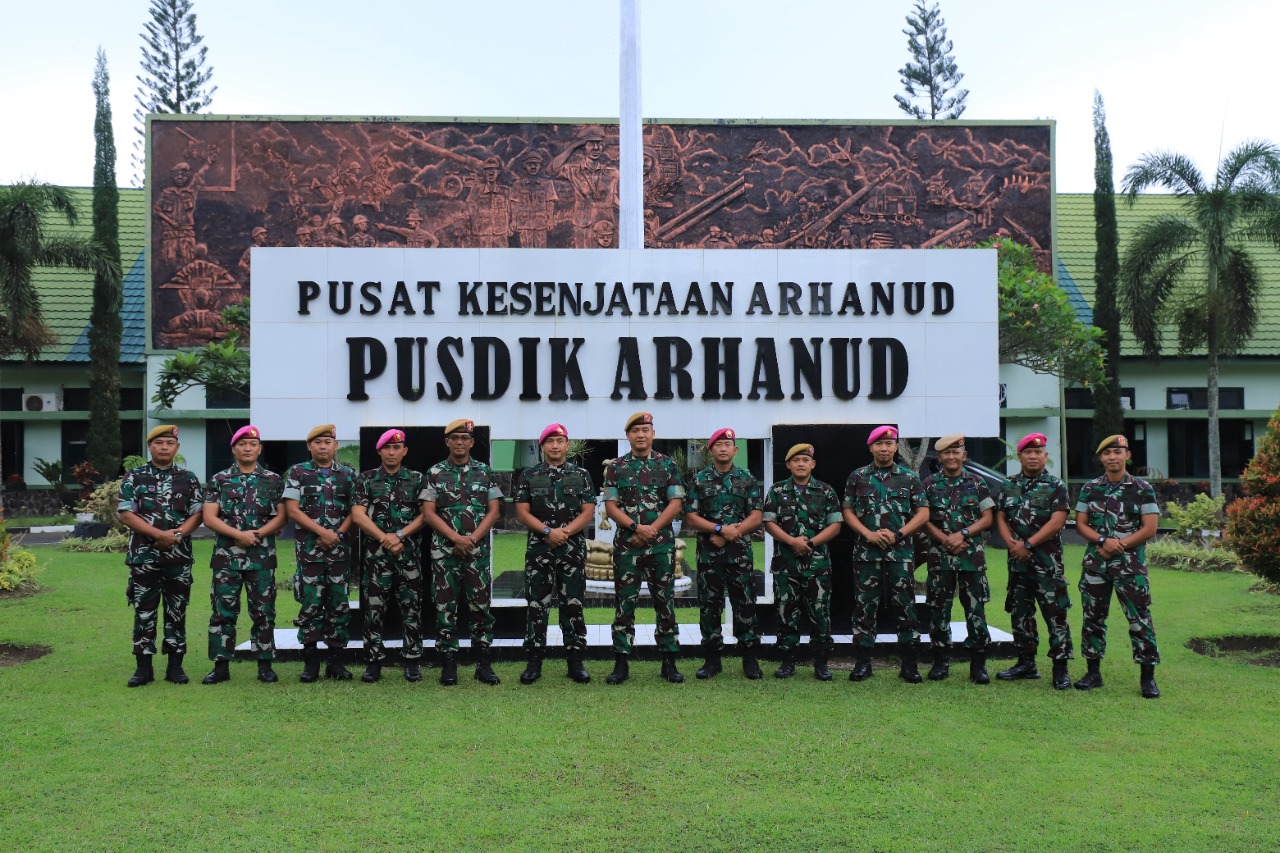 Kodikmar Kodiklatal Laksanakan Studi Banding Ke Pusdik Arhanud TNI AD ...