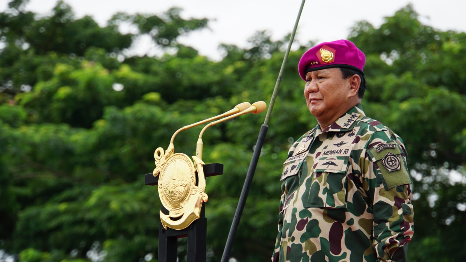 Pengangkatan Menteri Pertahanan RI Sebagai Warga Kehormatan Korps ...