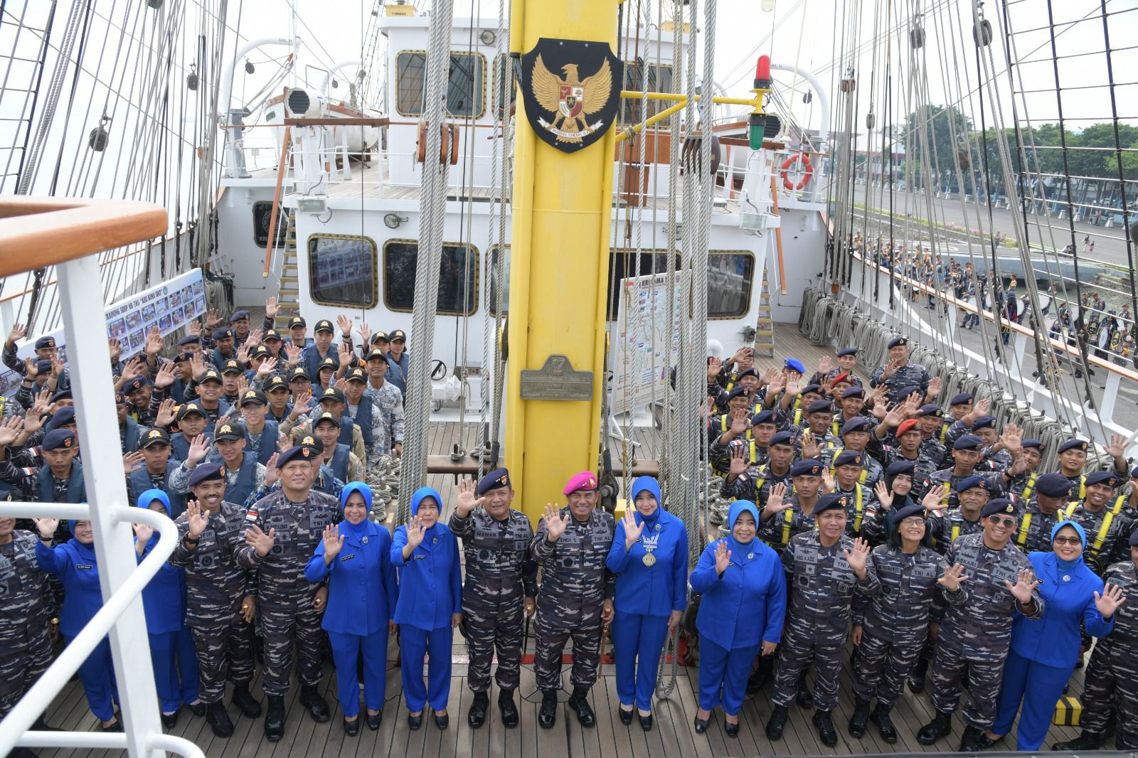 Pelepasan KJK 2023 dan pelayaran Asean Cadet Sail | Paradigma Indonesia