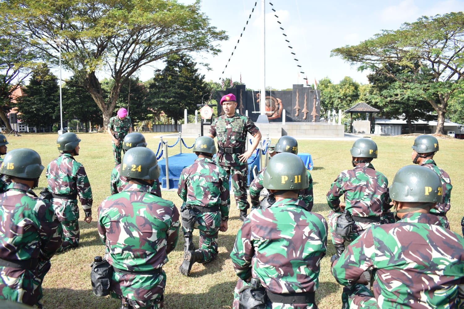 Siap Jadi Perwira Tangguh, Diktukpa Marinir Angkatan 53 Ikuti ...