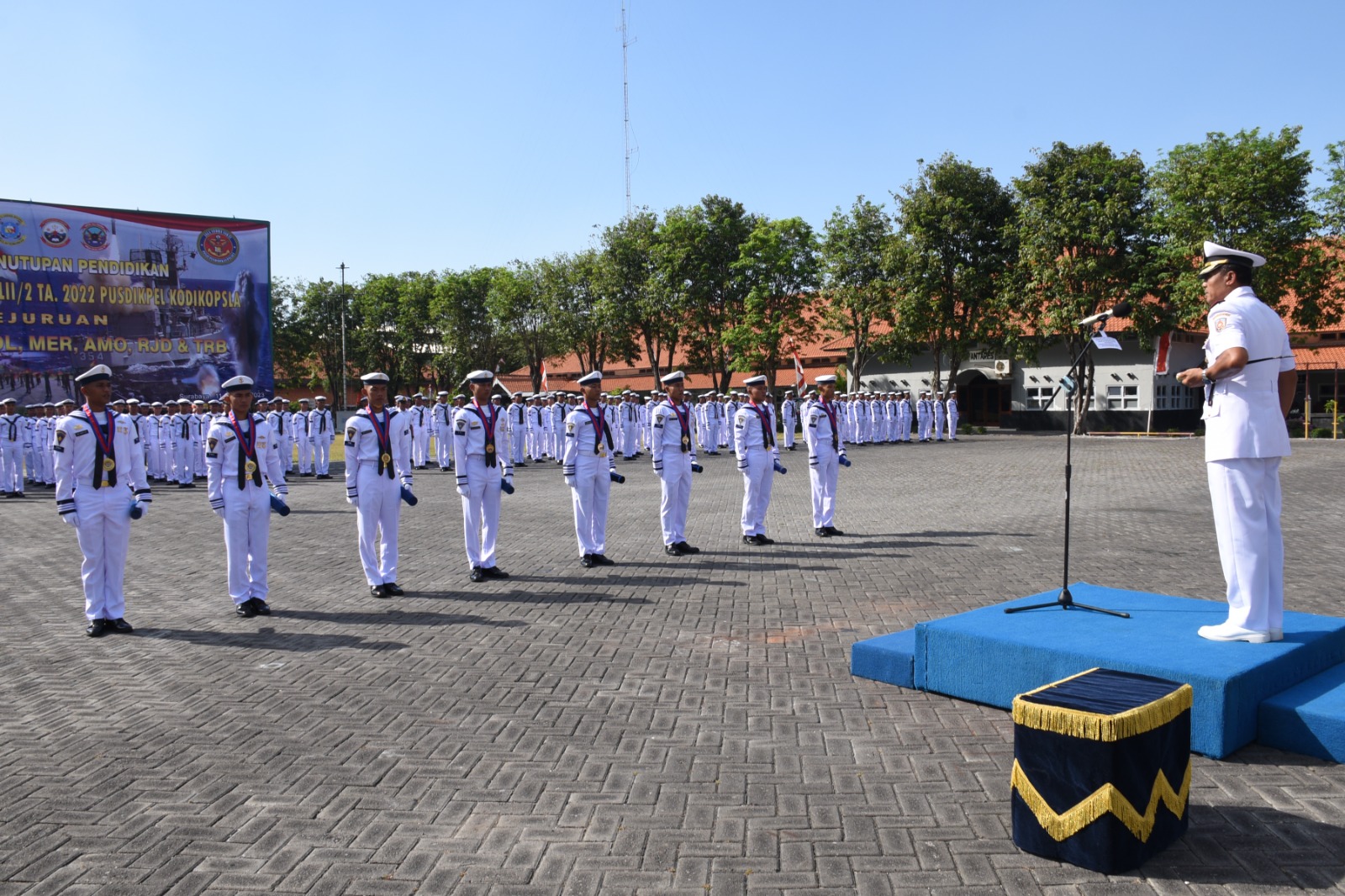 Pusdikpel Kodiklatal Luluskan 198 Dikmata TNI AL Angkatan XLII ...