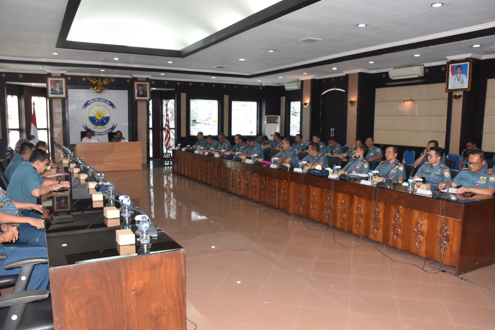 Lantamal V Ikuti Entry Meeting Taklimat Awal BPK RI Tahun 2023 ...