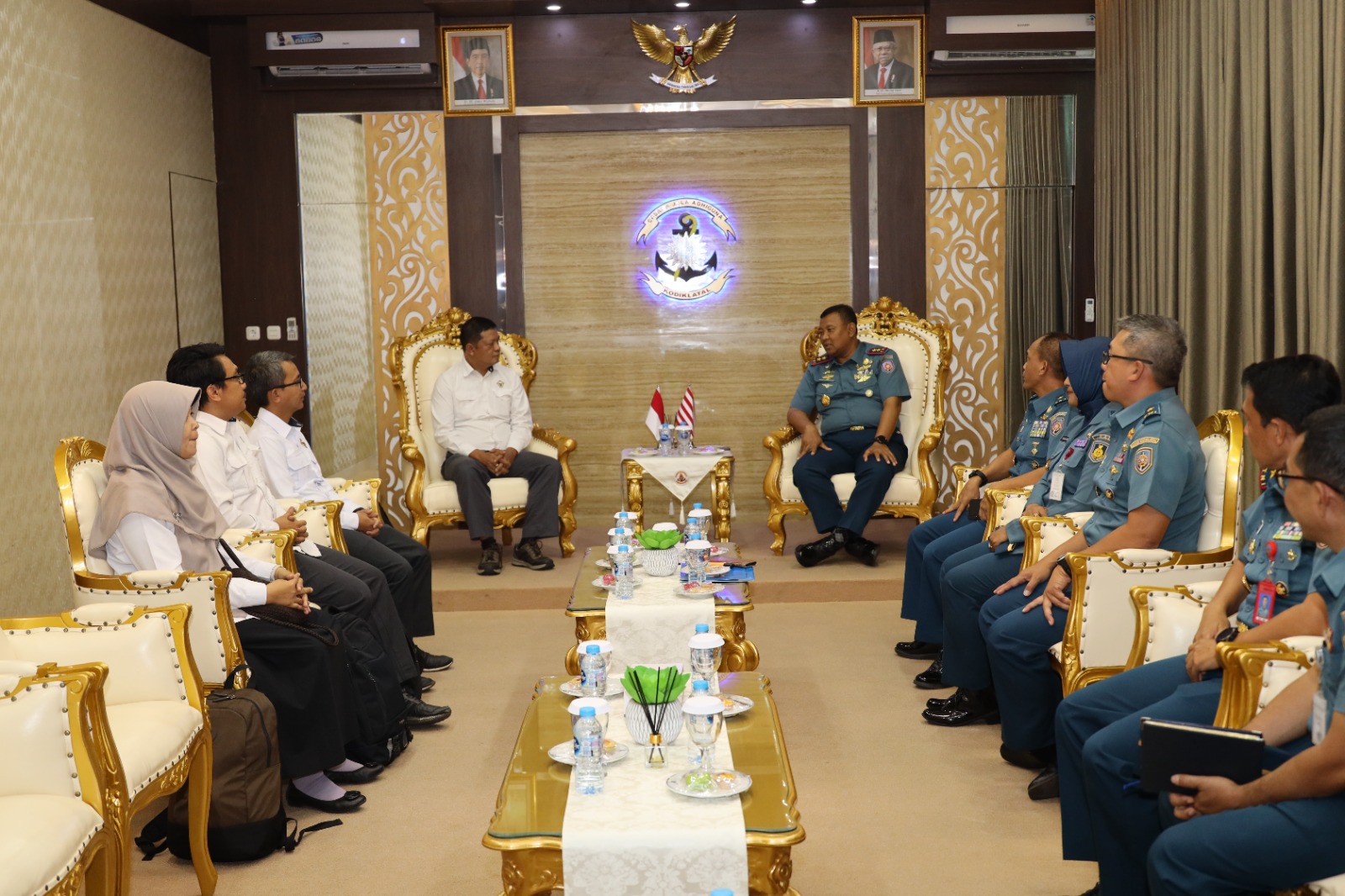 Kodiklatal Terima Kunjungan Kerja Tim BPK RI Bahas Laporan Keuangan ...