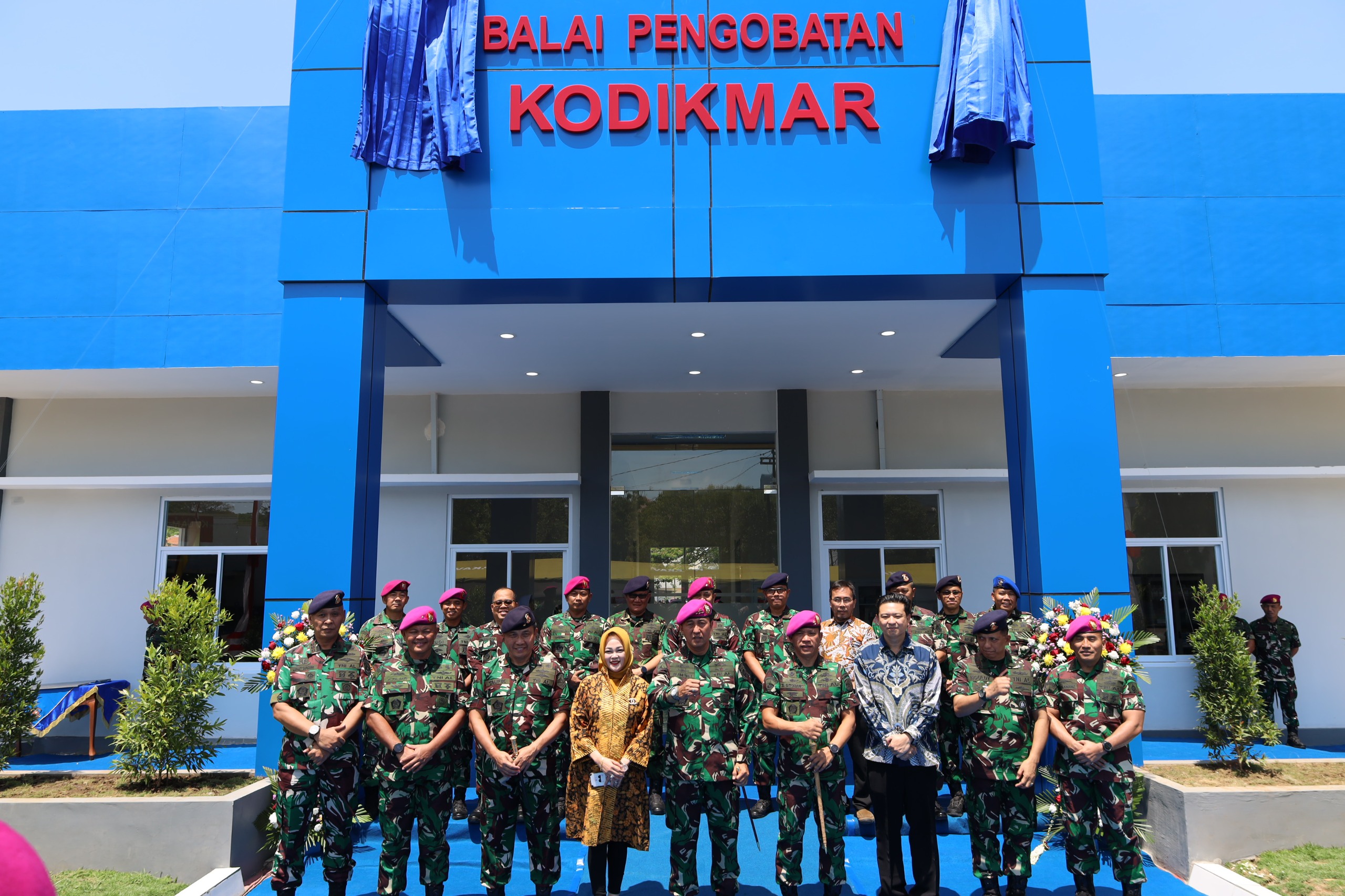 Dankodiklatal Resmikan Gedung Balai Pengobatan | Paradigma Indonesia