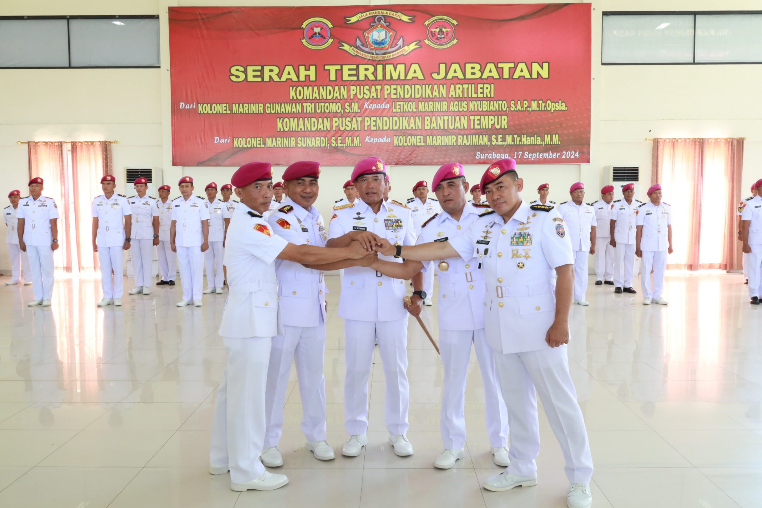 Serah Terima Jabatan Maraton Di Kodikmar Kodiklatal | Paradigma Indonesia