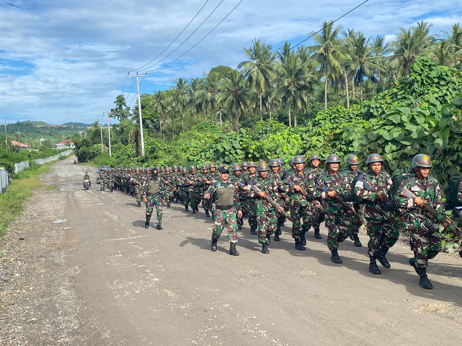 Siswa Dikmata TNI AL Angkatan XLV/I Satdik-4 Kodiklatal Laksanakan ...
